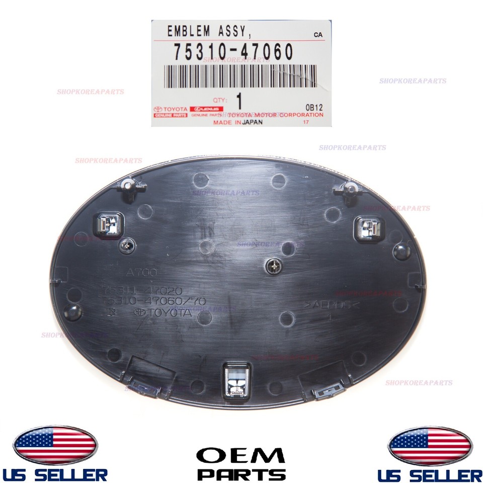2016-2019 Toyota Prius 2016-2018 Avalon Front Radiator Grille Emblem ...
