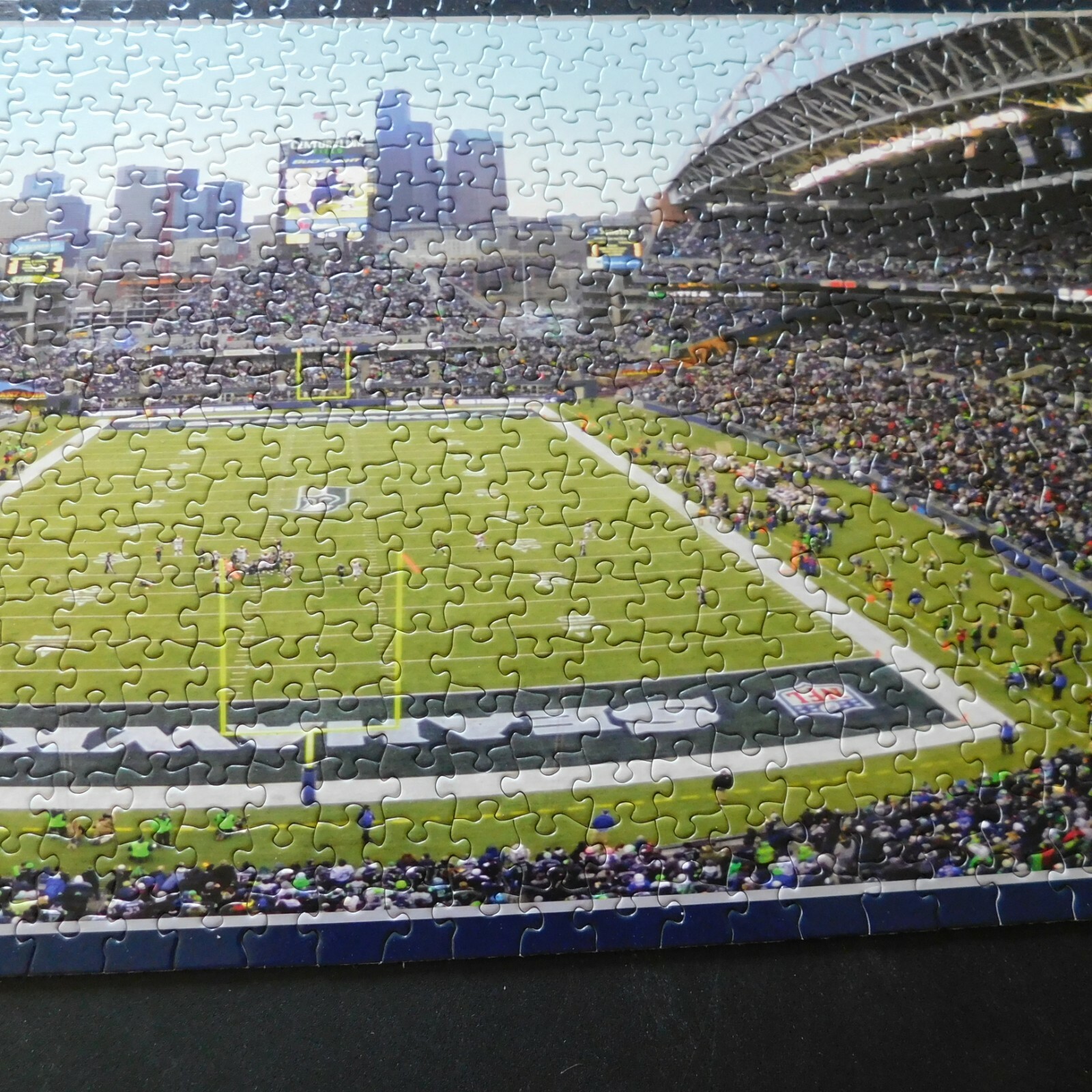 Seattle Seahawks 1000 piece Panoramic Jigsaw Puzzle 39" x 13" NFL ...