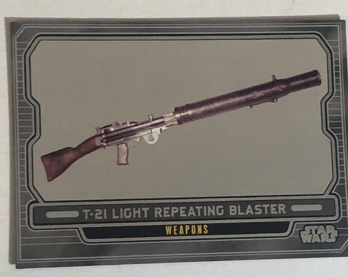 Star Wars Galactic Files Vintage Trading Card #619 T21 Light Repeating ...