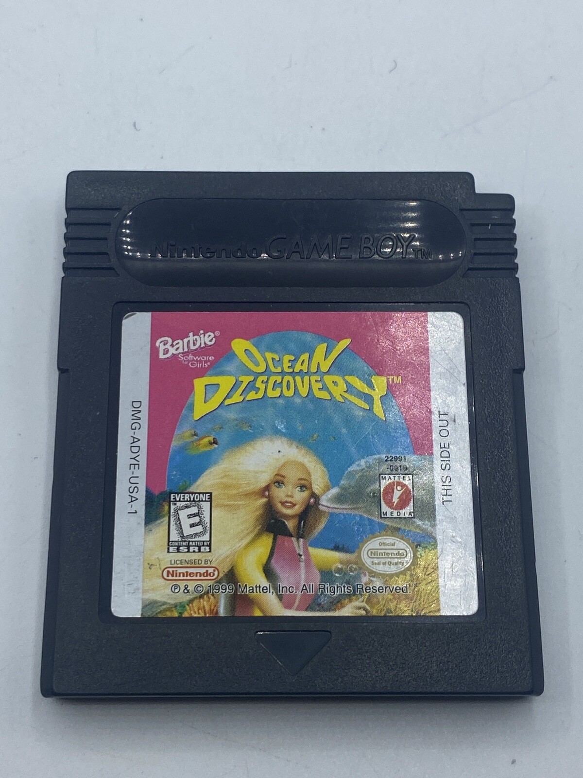 Barbie Ocean Discovery GBC (Nintendo Game Boy Color, 1999) Black Game ...