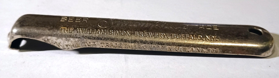 Vintage Simon Pure Brewery Beer Ale Over the Top Bottle Can Opener ...