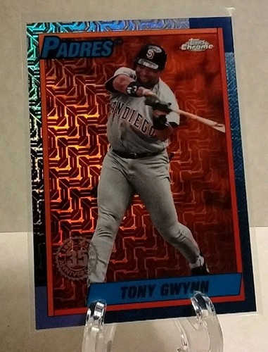2025 Topps Series 1 Chrome ORANGE Tony Gwynn Silver Pack TG 1990 16/25 ...