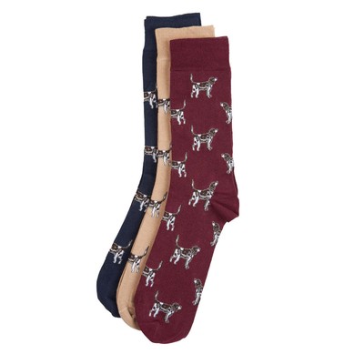 Barbour Pointer Dog Sock Gift Box Cordovan | eBay