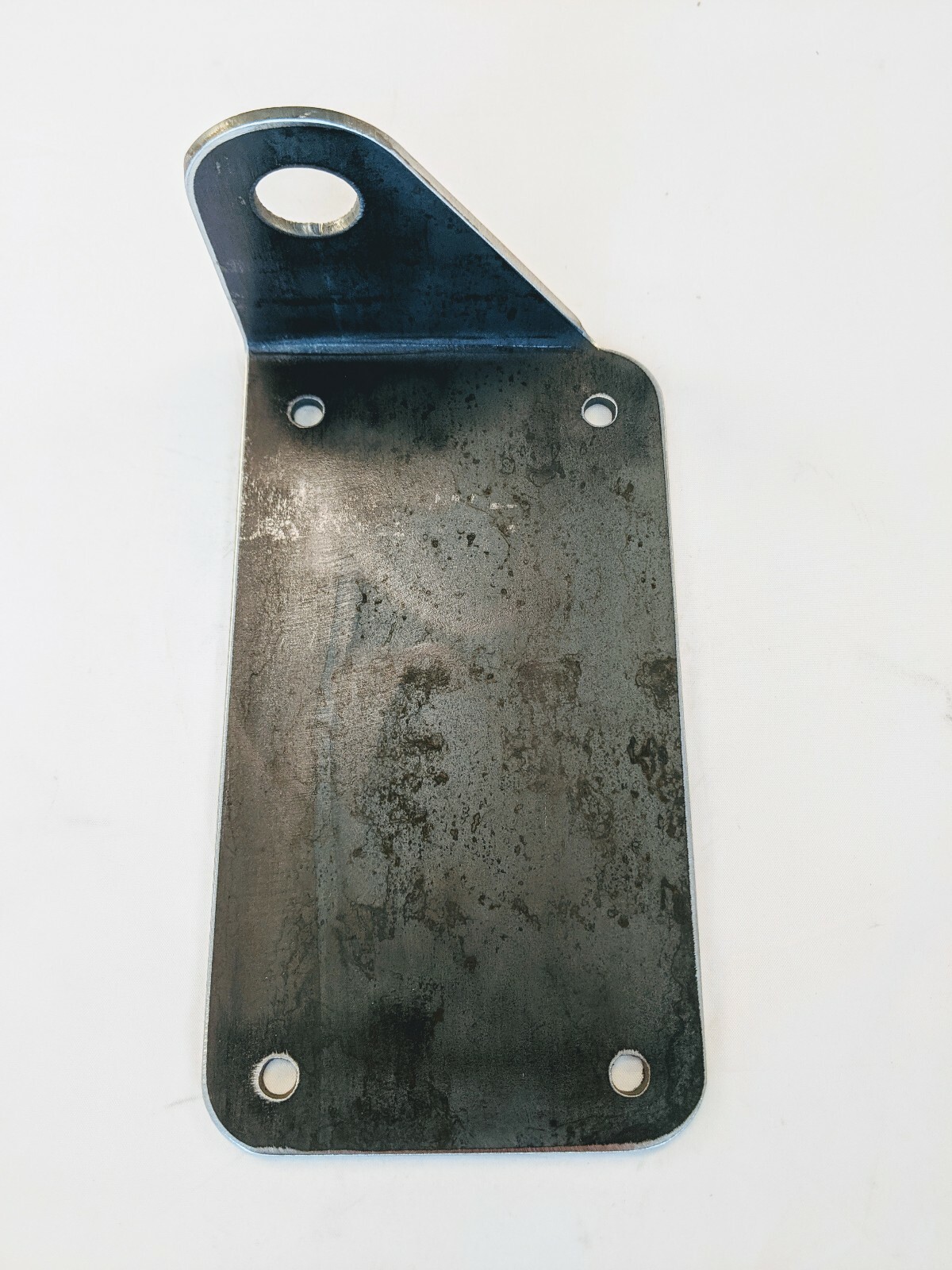 HORIZONTAL motorcycle side Axle mount license plate tag holder bracket ...