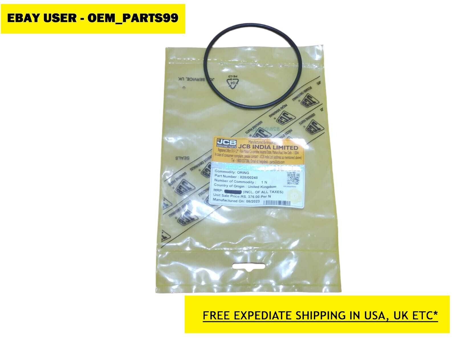 GENUINE JCB HUB O RING (PART NO. 828/00248) | eBay