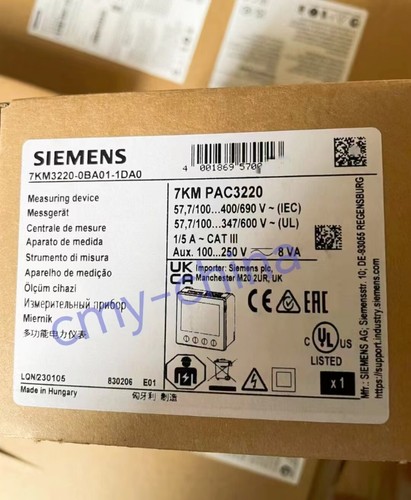 New Siemens 7KM3220-0BA01-1DA0 Multi-function Measuring Instrument Fast ...