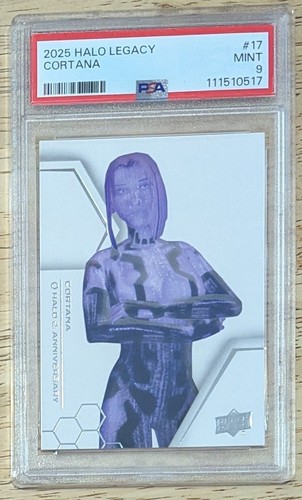 Cortana - 2025 Halo Legacy - #17 - PSA Mint 9 | eBay