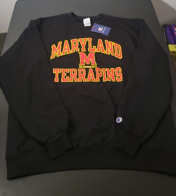 Champion NCAA Maryland Terrapins Pullover Sweatshirt XL | eBay