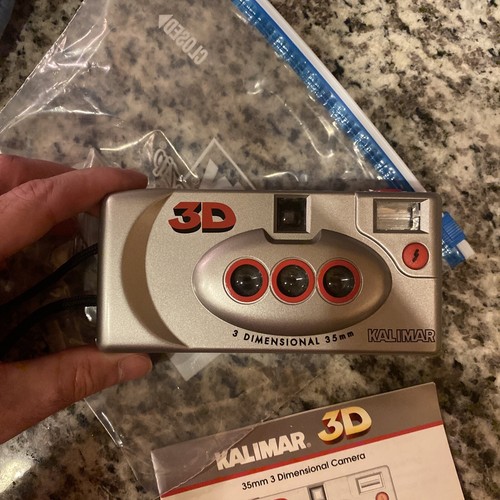 Kalimar 3D Three Lens Stereo 35mm Point & Shoot Film Camera Lomography ...