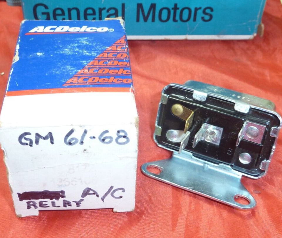 1365166 NOS GM AC Blower Relay 1962 - 1968 All Chevrolet Cars 1969 ...