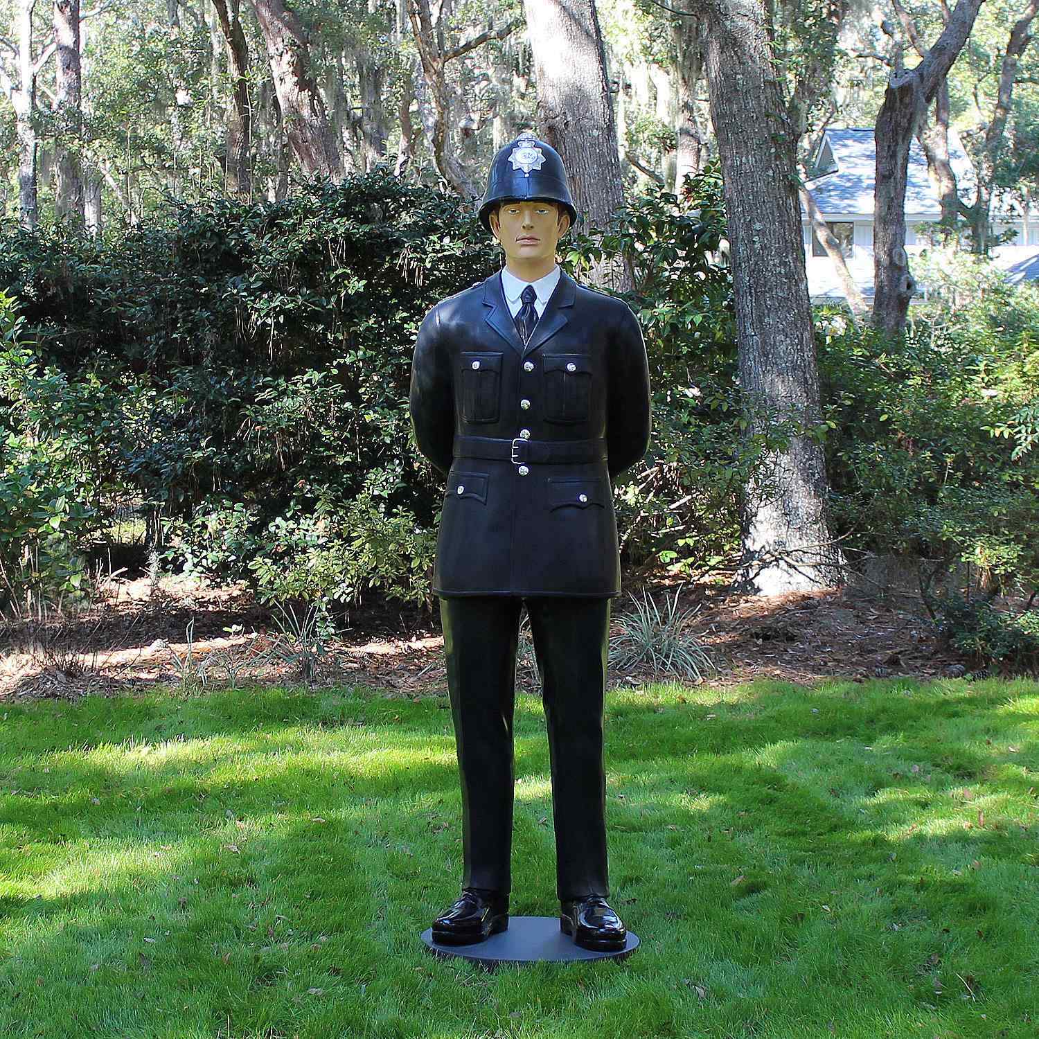 English Police Officer Statue Buckingham Palace Guard British Life Size ...