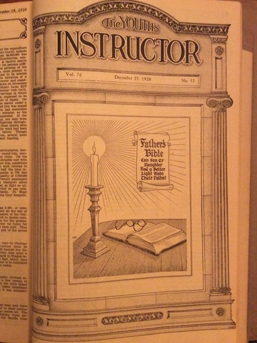 Youth’s Instructor ENTIRE 1928 EDITION Bound SDA Adventist Sabbath ...