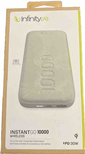 Infinity LAB INSTANTGO 10000 Wireless PD Ultra-Fast Charging Power Bank ...