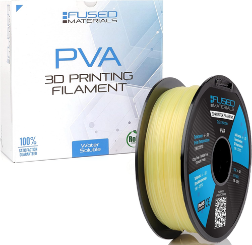 PVA Filament – 1.75Mm, 1Kg | Water-Soluble Support for PETG, TPU, PLA ...