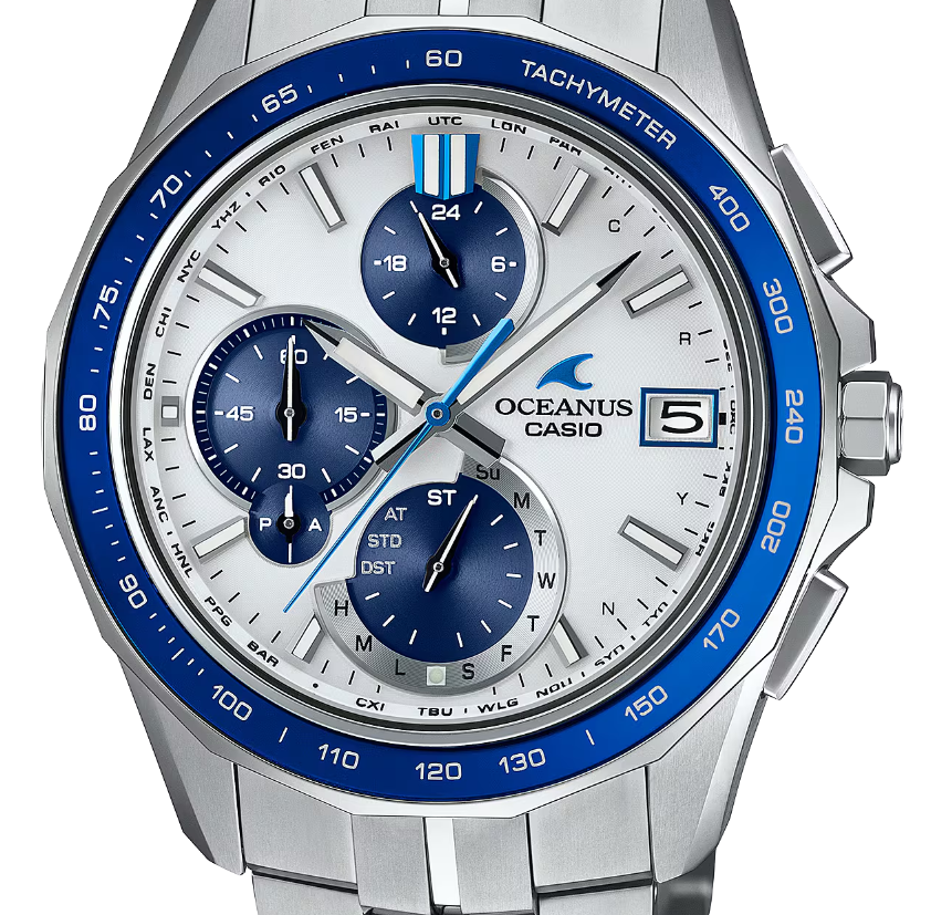 Casio Oceanus OCW-S7000D-7AJF Manta Slim Case Bluetooth Chrono Men ...
