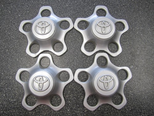 1999-2007 Toyota Highlander Silver OEM 16" Center Caps 42611-48010 ...