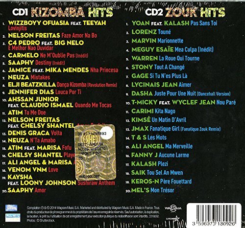 Vari-Kizomba Zouk Hits Kizomba Zouk Hits / Various (CD) (UK IMPORT) 3596973180926 | eBay