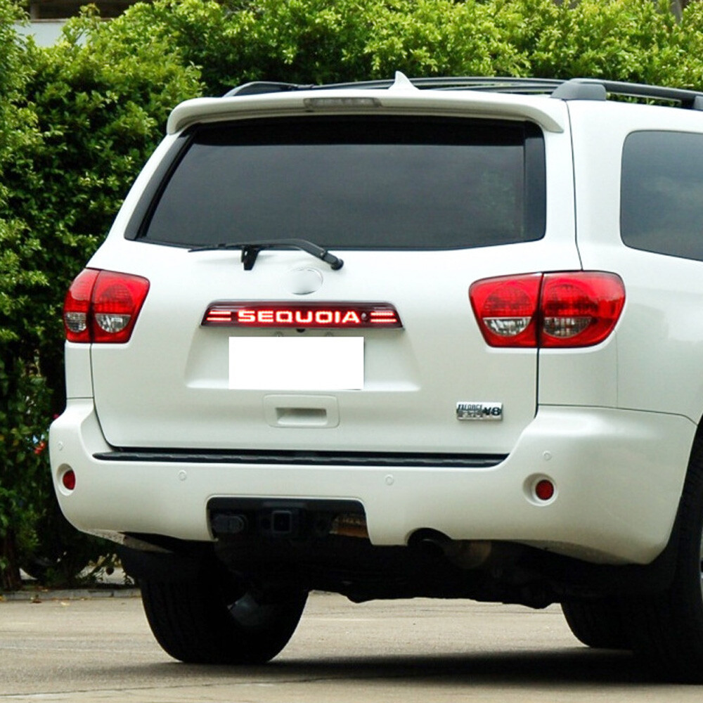 New Black LED Trunk Tail lights 3rd Brake Stop Lamp For Toyota Sequoia ...