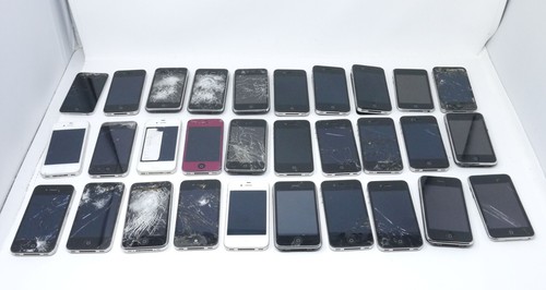 Lot of 30 Cracked Apple iPhone 3G 3GS 4 4s iPod For Parts / Repair | eBay