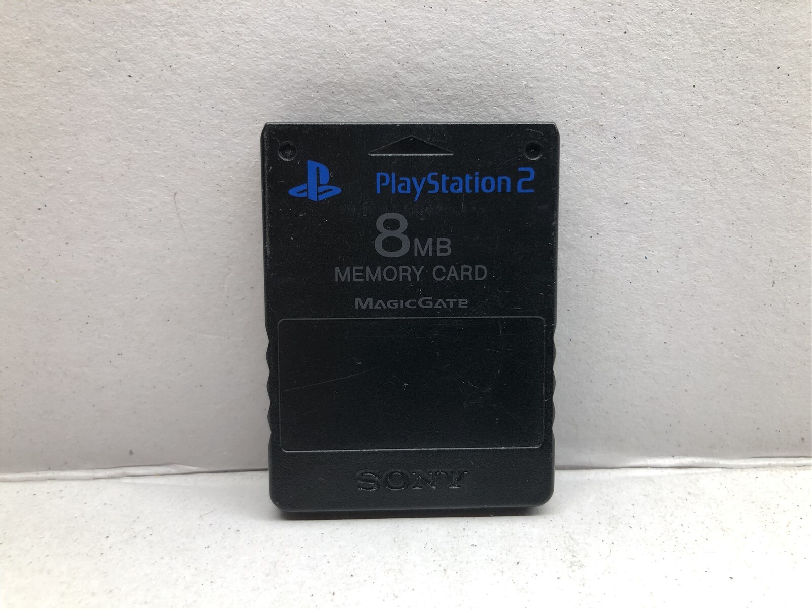 Official OEM Sony PlayStation 2 PS2 Memory Card 8MB SCPH-10020 Black ...