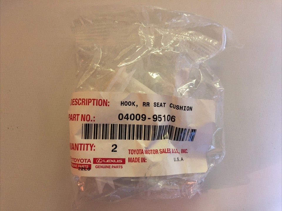 🔥Genuine Toyota Hook Rear Seat Cushion 04009-95106 | eBay