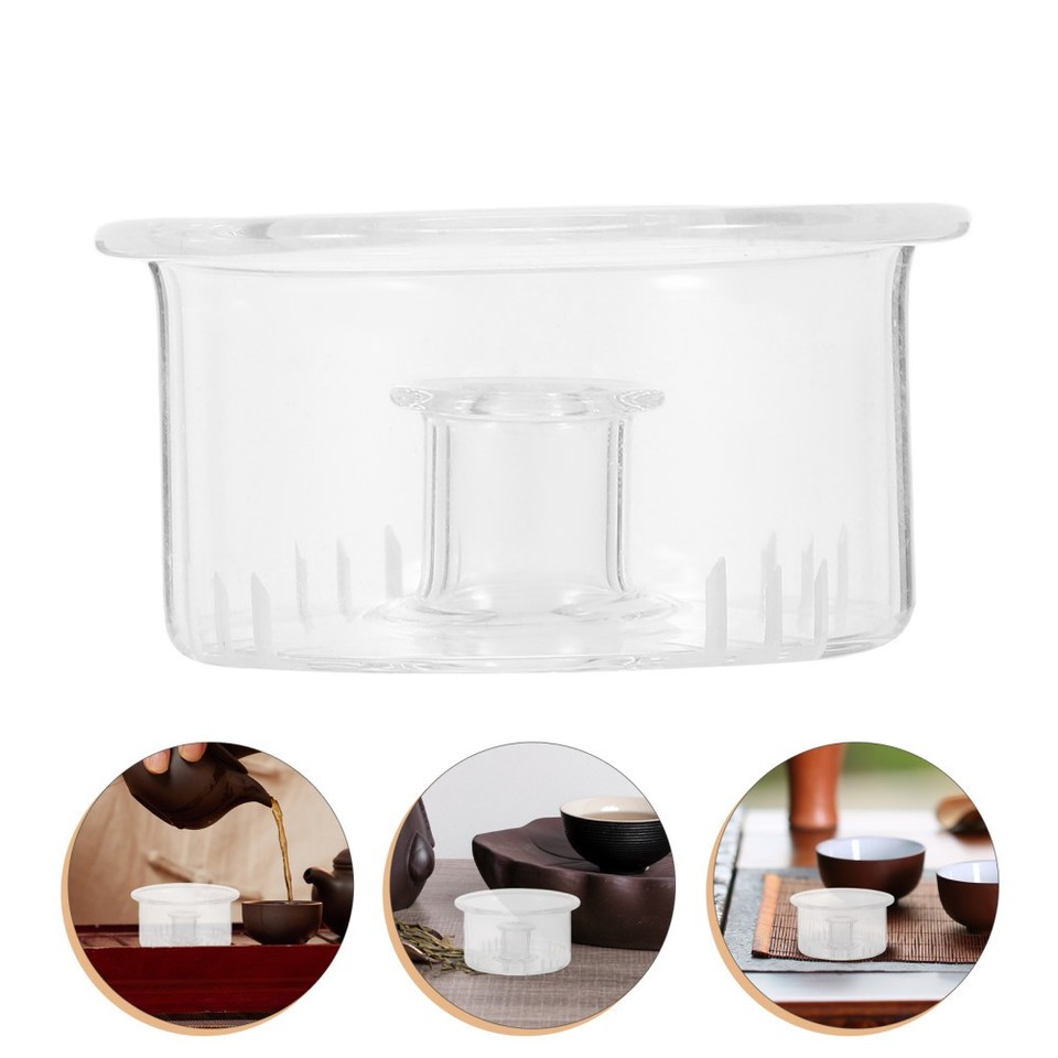 Teapot Infuser Replacement Blooming Glass Strainer Leak-proof Loose ...