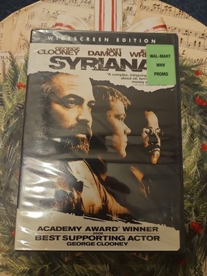 Syriana (DVD, 2006, Widescreen Edition) George Clooney Matt Damon ...