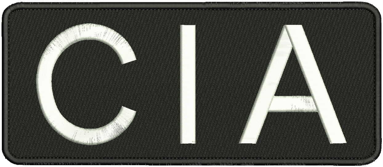 CIA embroidery patch 4x10 hook | eBay