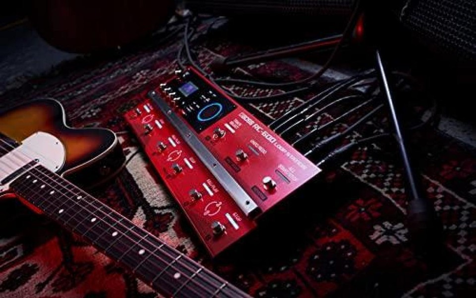 BOSS RC-600 Loop Station Looper Sequencer Electric Guitar Effect Pedal ...