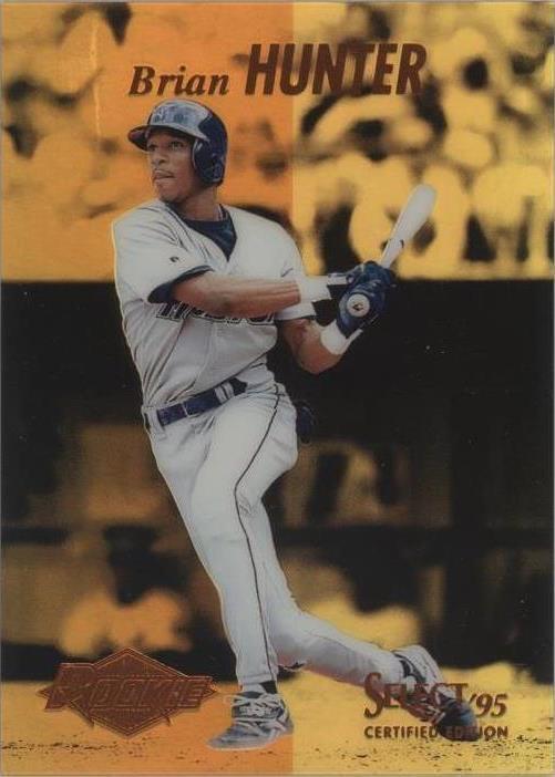 1995 Select Certified Edition - Rookie Brian Hunter #116 Mirror Gold ...