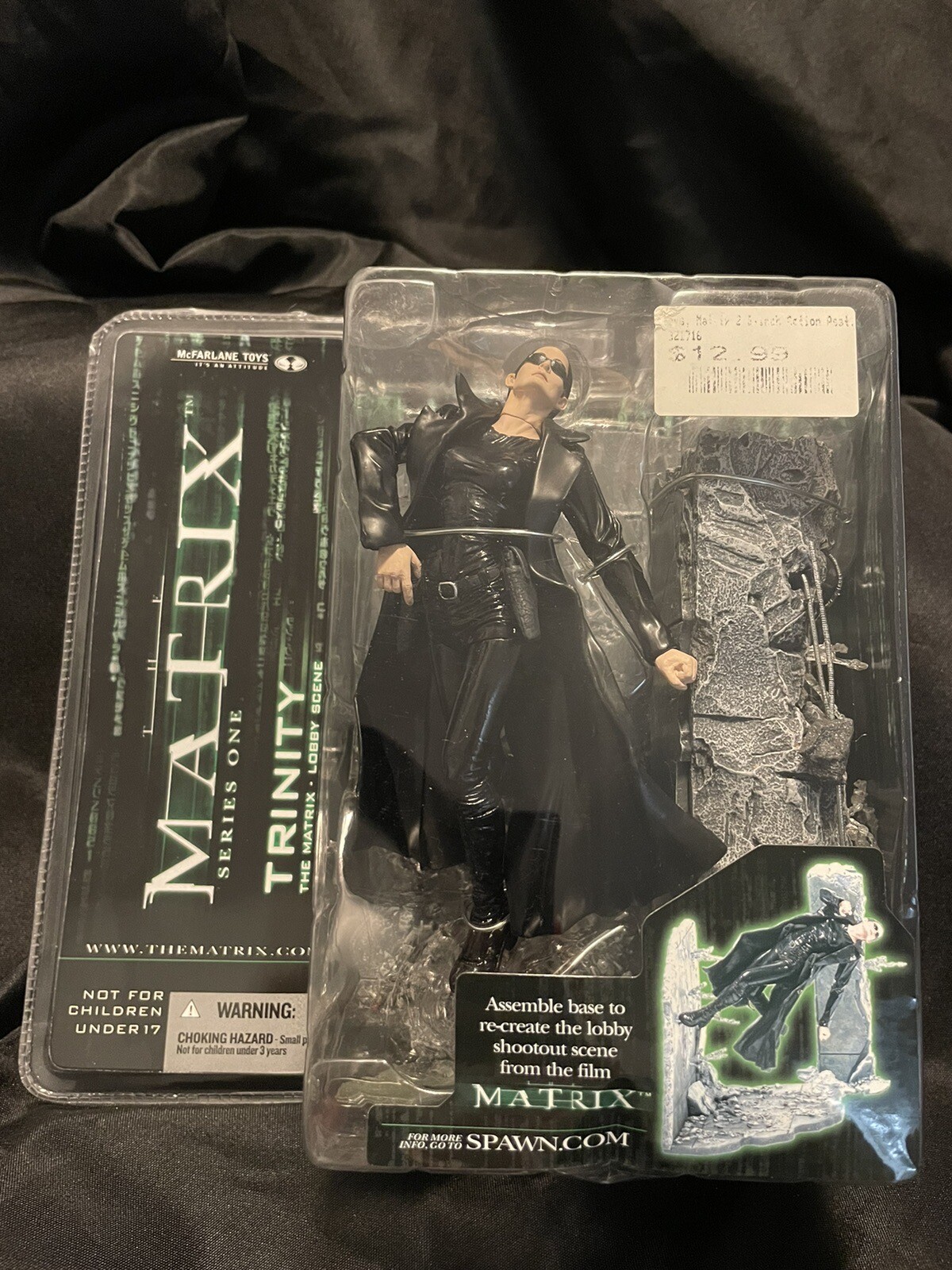 McFarlane Toys Series 1 Matrix Action Figure Trinity Lobby Scene 2day ...