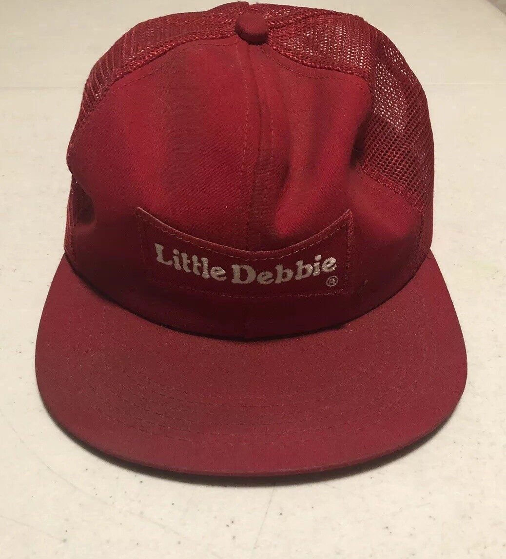 Vintage Little Debbie Trucker Hat Rare Cap Red Snapback c39 | eBay