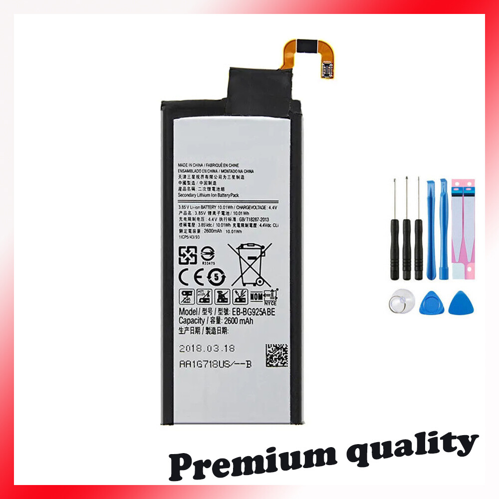 EB-BG925ABE Battery for Samsung Galaxy S6 Edge SM-G925F G925i SM-G925W8 ...