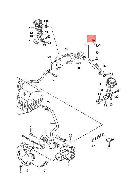 Genuine AUDI A4 Avant S4 quattro A5 S5 Cabriolet Connecting Pipe ...