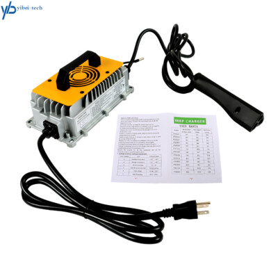 18A 48V Golf Cart Battery Charger For EZgo RXV/ TXT Triangular Plug | eBay
