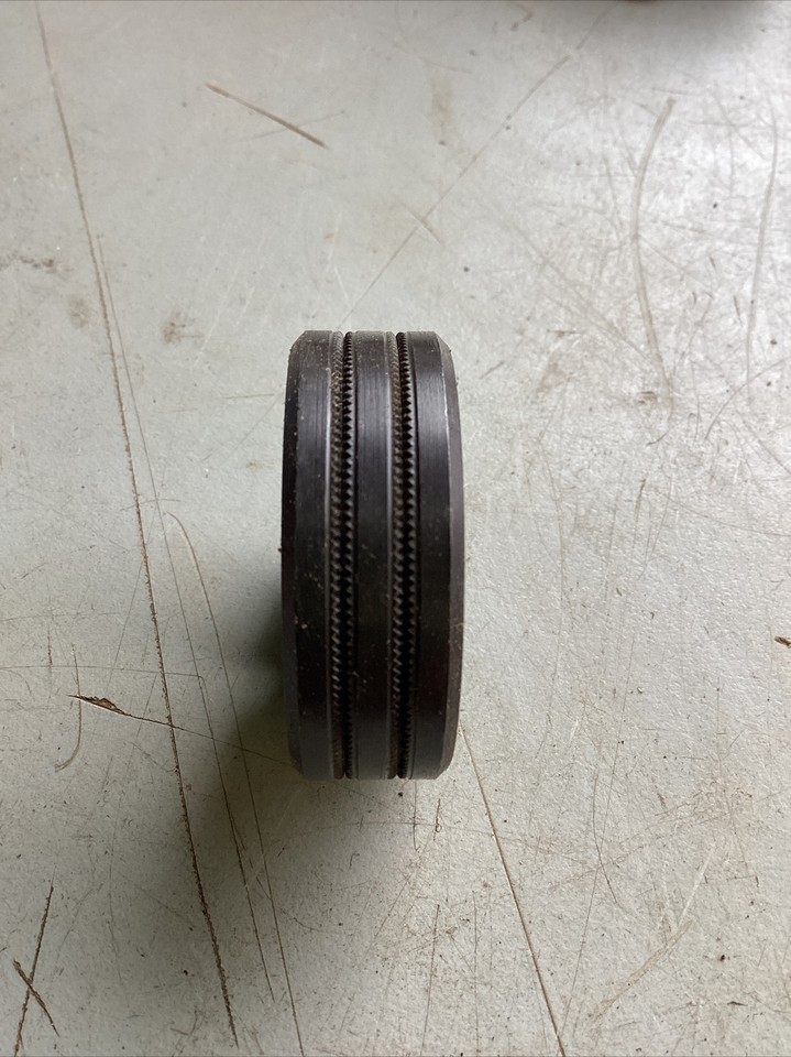 Genuine Miller #132958 Mig Wire Drive Feed Roll Dual Groove .035VK. | eBay