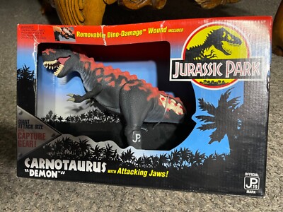 1994 KENNER JURASSIC PARK SERIES 2 DEMON CARNOTAURUS FACTORY SEALED ...