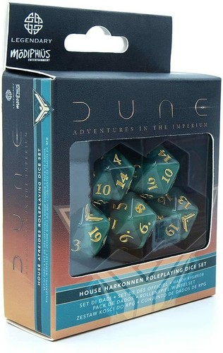 Modiphius RPG Dice Set - Atreides Multicolor | eBay