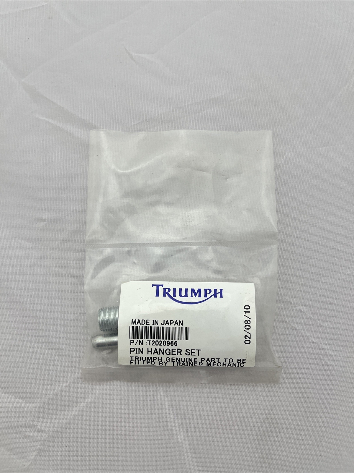 TRIUMPH+BRAKE+PAD+PIN.+Pin+only+Part+%23T2020966 for sale online | eBay
