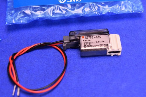 SMC S070B-6BC 3 Port Pneumatic Solenoid Valve Direct Operated Series ...