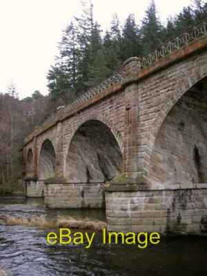 Photo 6x4 The old Neidpath railway viaduct Peebles/NT2540 c2009 | eBay UK