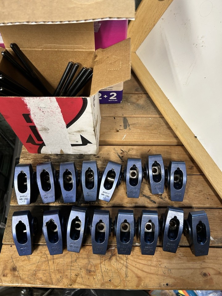 Lunati 1.7 Roller Rocker Arms with Pushrods and Lifters SBC | eBay