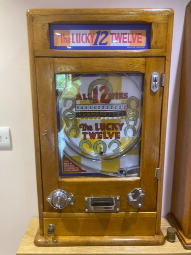 Oliver Whales Lucky Twelve penny arcade machine. Allwin | eBay UK