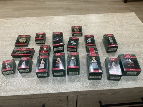 Lot of 17 Hallmark Keepsake Ornament Ebenezer Scrooge Christmas Carol ...