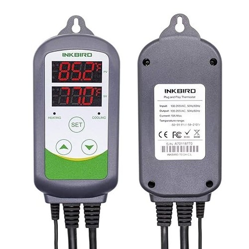 Inkbird 308 Digital Thermostat Switch Temperature Controller IBS-TH2 ...