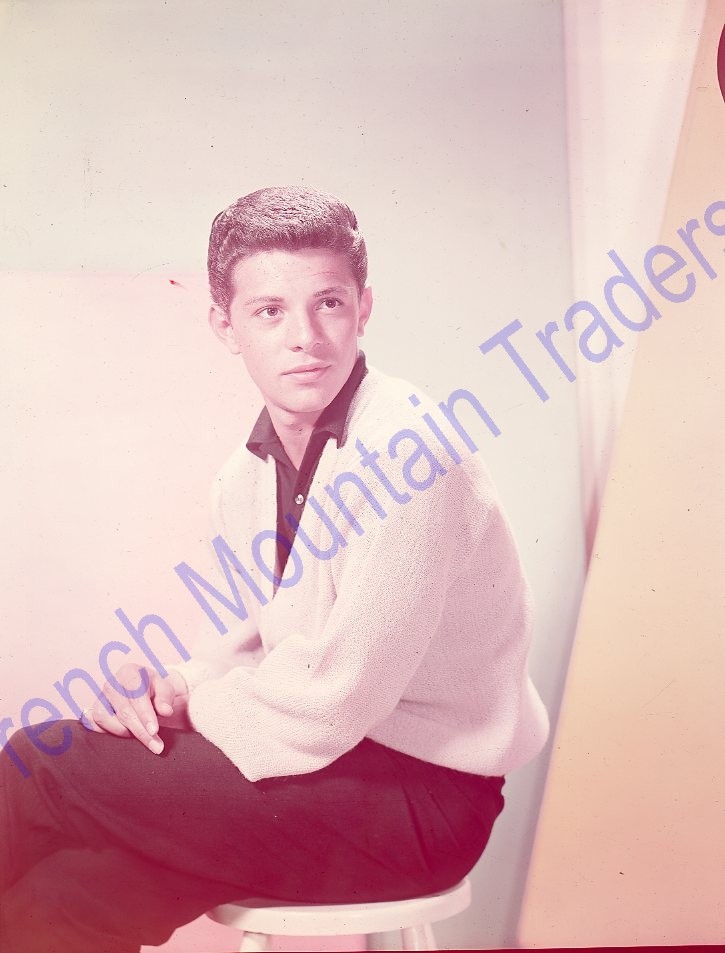 Frankie Avalon 8x10" Photo Transparency, Red Cast, 6878 | eBay