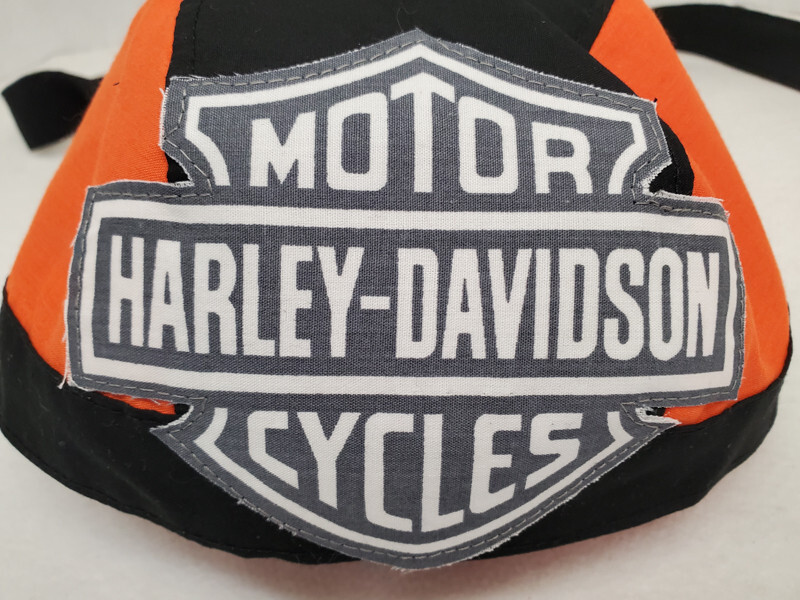 Harley-Davidson Color Block Do Rag Dew Rag Doo Rag Skull Cap Hat Cap | eBay