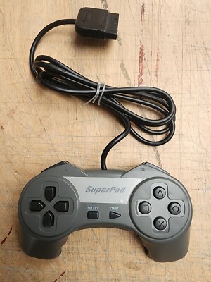 SuperPad Performance (P-101) PlayStation GamePad Gray | eBay