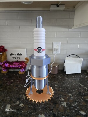 Spark Plug LED Lamp Light for Man Cave or Garage | eBay