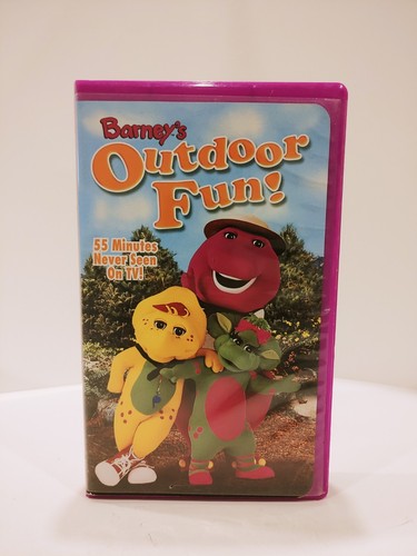 Barney's Outdoor Fun! 2003 VHS RARE! | eBay